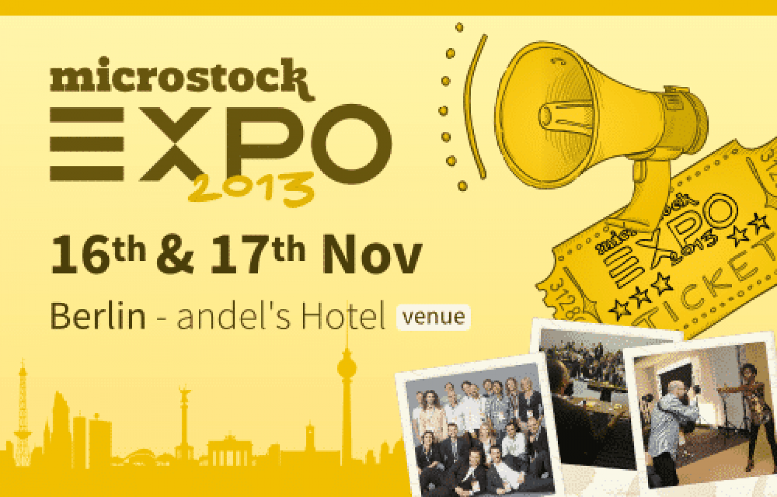 Microstock Expo is back in 2013 with more features and opportunities