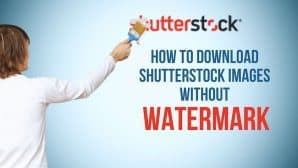 Remove Shutterstock Watermark: Erase Them from Images Legally