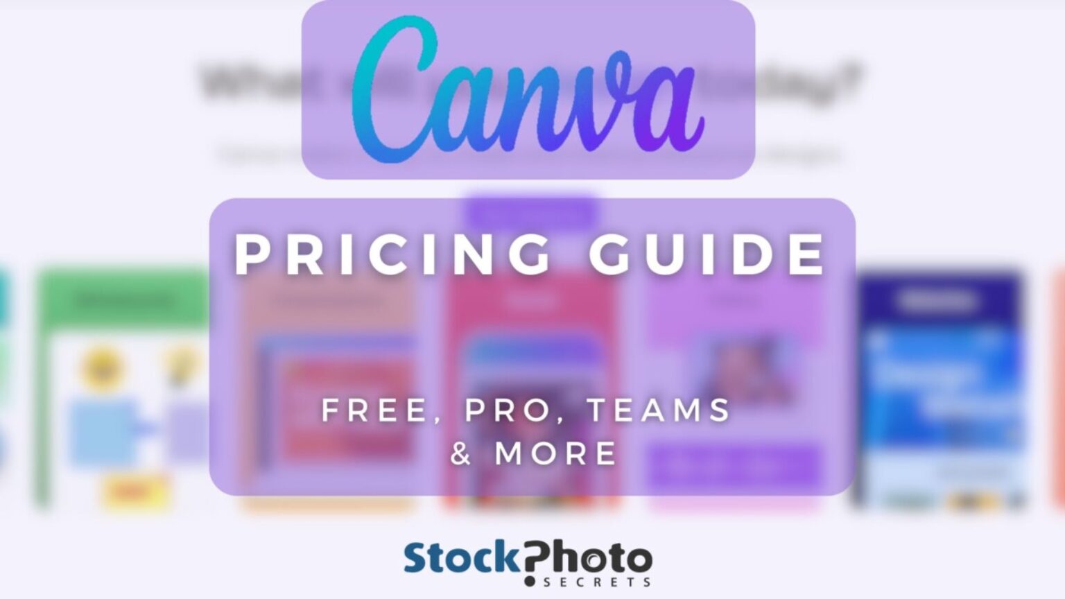 Canva Pro Pricing 2025: Free, Pro, Teams & More