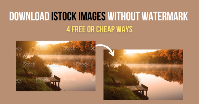 iStock Watermark: 4 Legal Ways to Remove It From Images