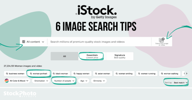 6 iStock Image Search Tips for Finding Stock Photos